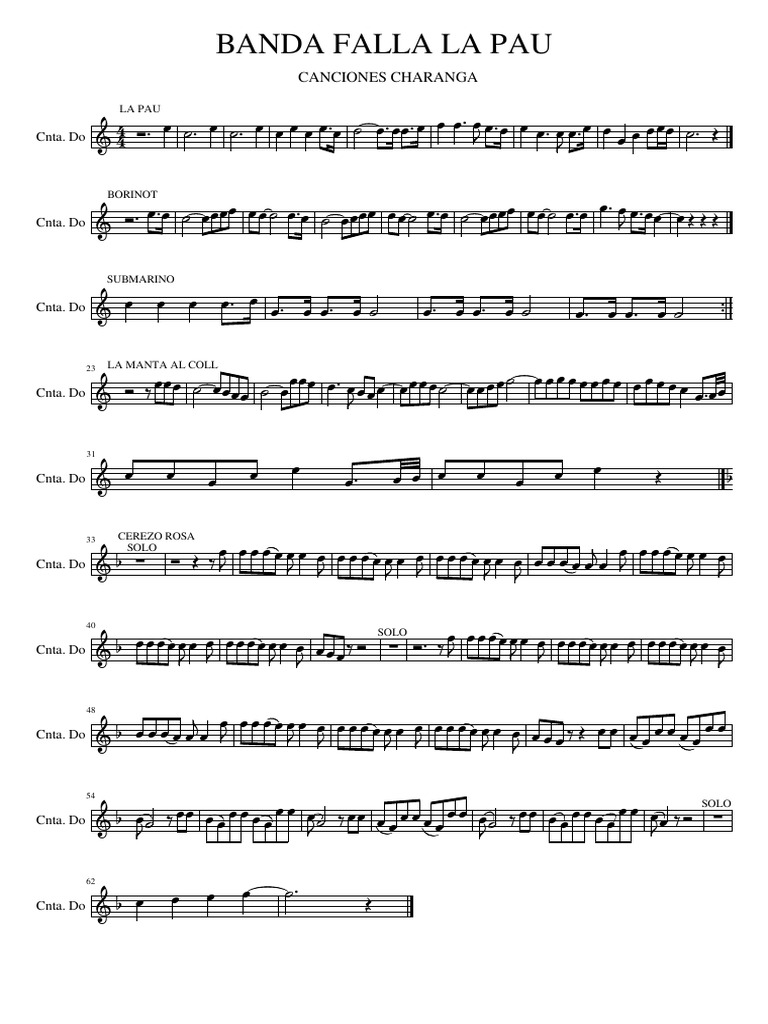 Mix Charanga | PDF
