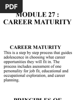 Career Development Inventory | PDF | School Counselor | Decision Making