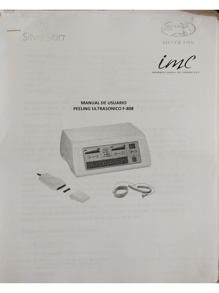 Manual de Usuario de Ultrasonido | PDF