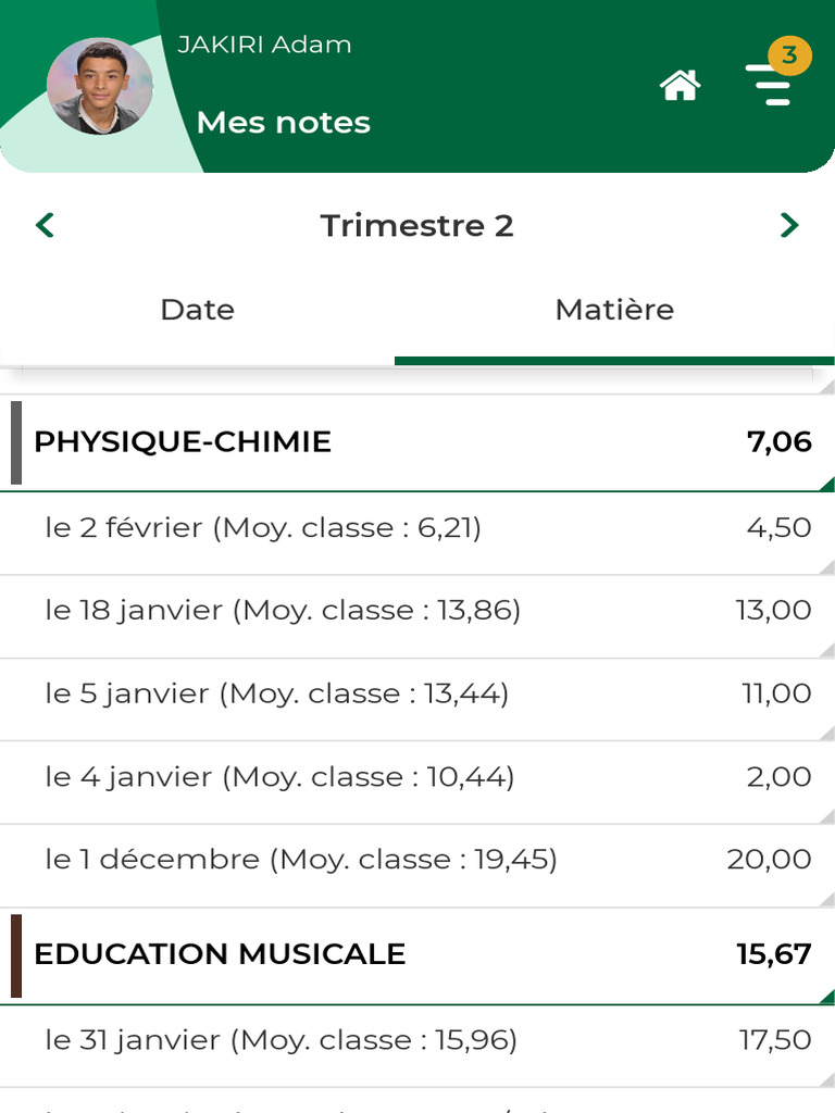 Professeur Albert Debeyre - Pronote - Espace Élèves | PDF