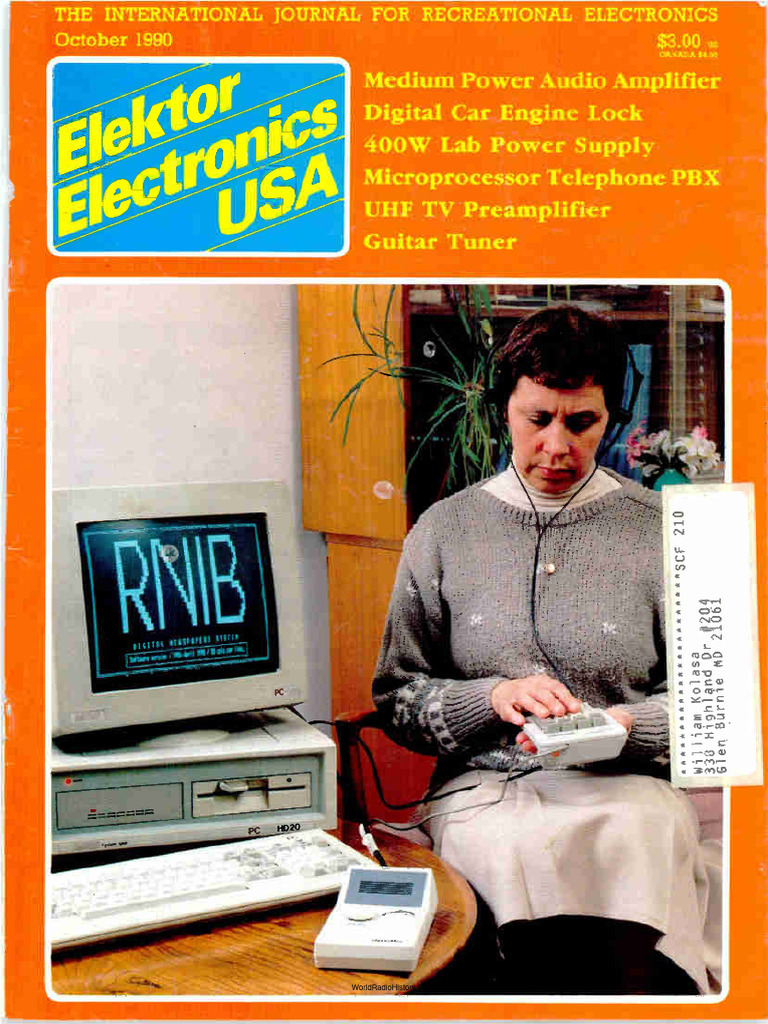 Elektor-Electronics-USA-1990-10 | PDF | Amplifier | Distortion