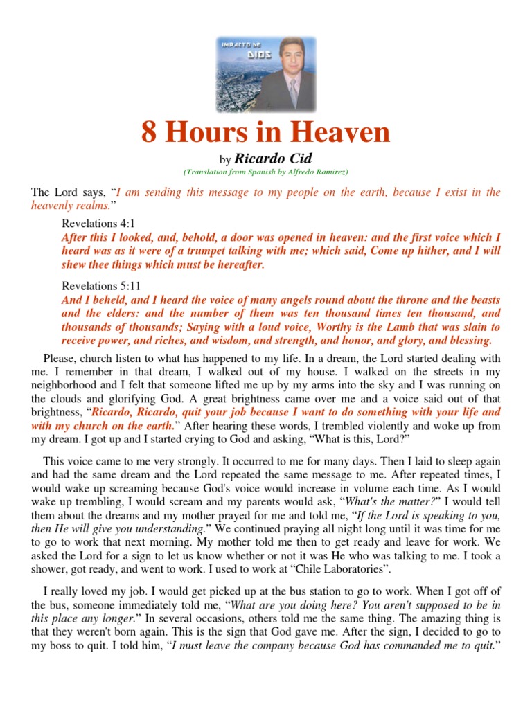 Hours in Heaven | PDF