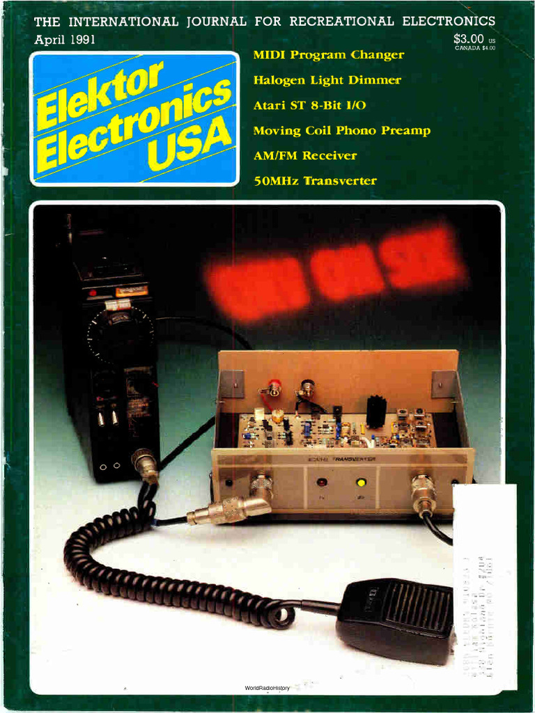 Elektor Electronics USA 1991 04 | PDF | Loudspeaker | Electrical ...