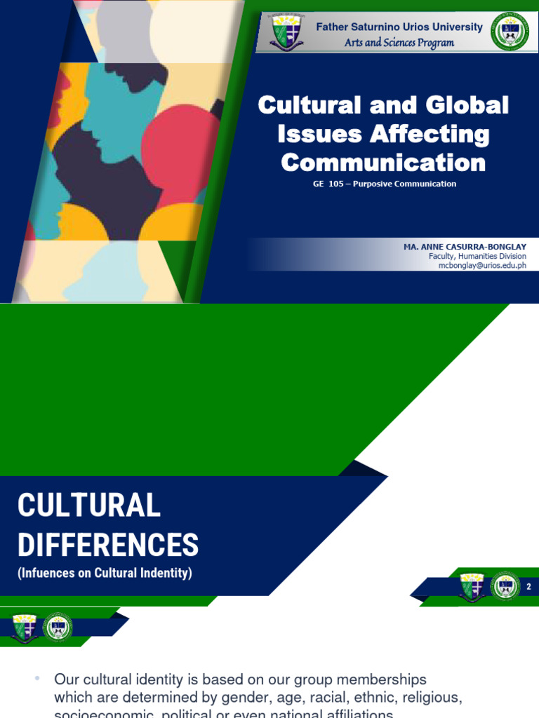 Cultural and Global Issues Affecting Communication | PDF | Stereotypes ...