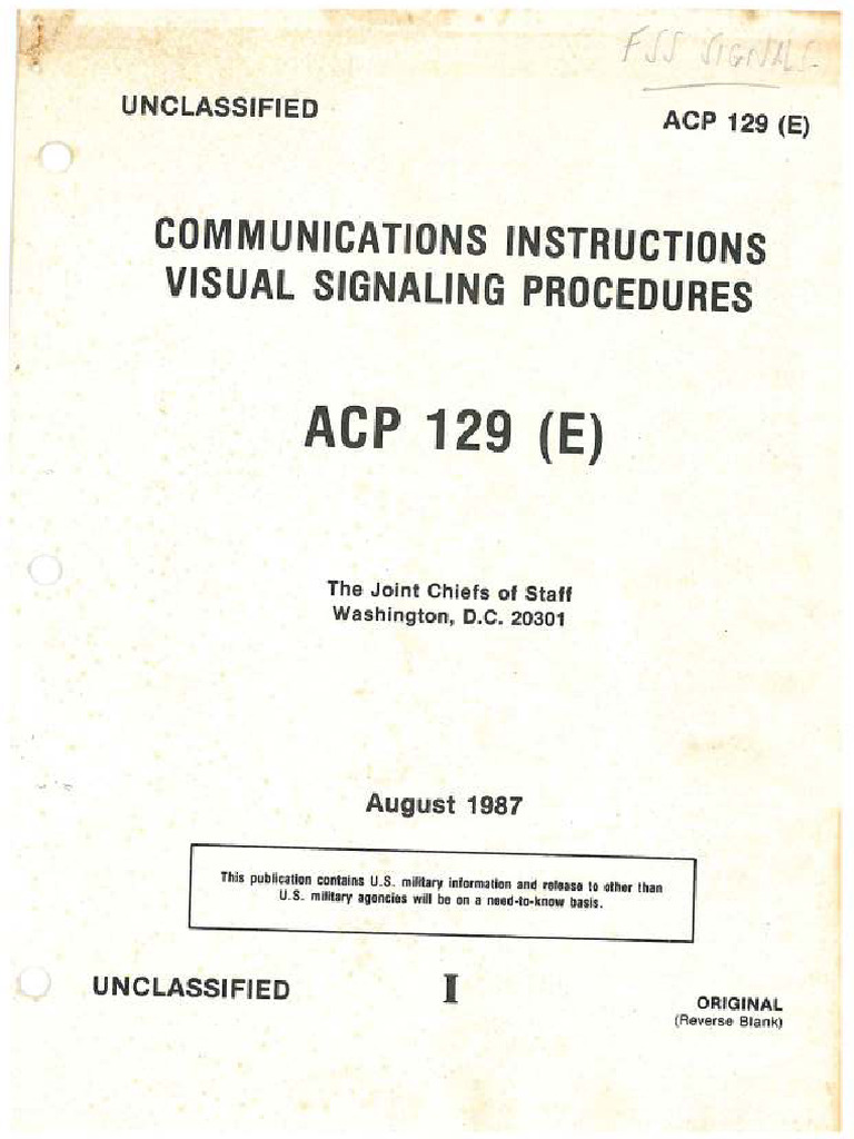 Acp 129 e | PDF