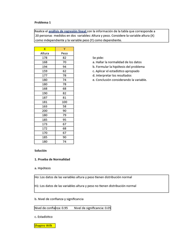 S16. Ejercicio Clase | PDF | Valor P | Análisis de regresión