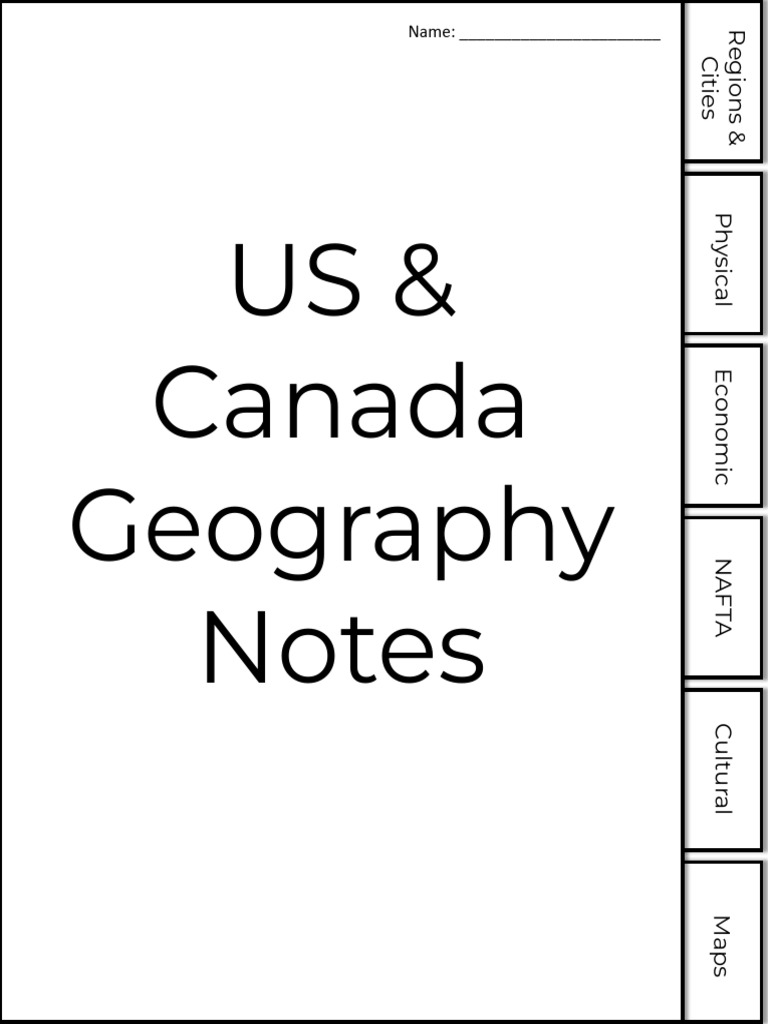 Geography Chapter 6 Note Taking Guide | Download Free PDF | Canada ... Geography Chapter 6 Note Taking Guide | Download Free PDF | Canada ...