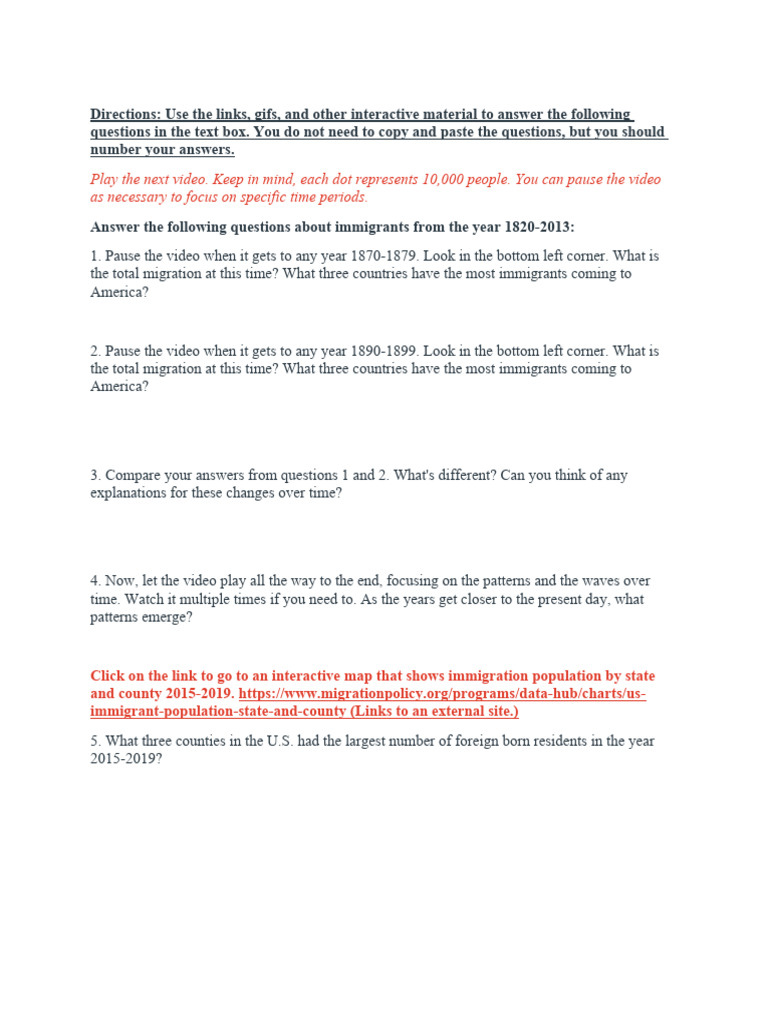 Immigration Waves-1 | PDF | Immigration