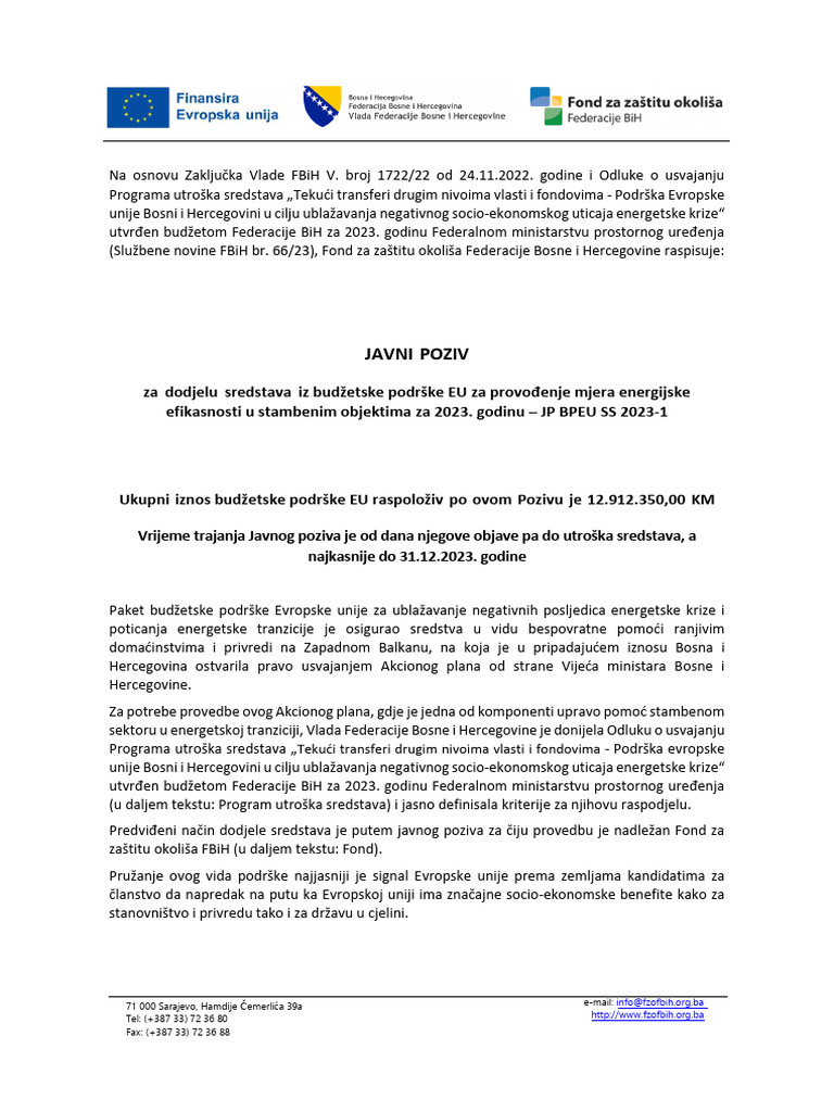 Javni Poziv Za Dopunu Liste Istaknutih Strucnjaka Iz Prakse Ak 2023 24 God 18 09 2023 | PDF