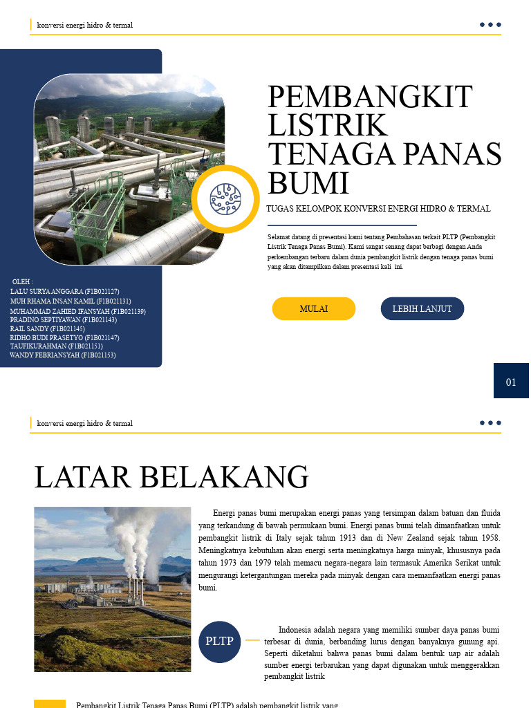 Potensi dan Tantangan PLTP di Indonesia | PDF