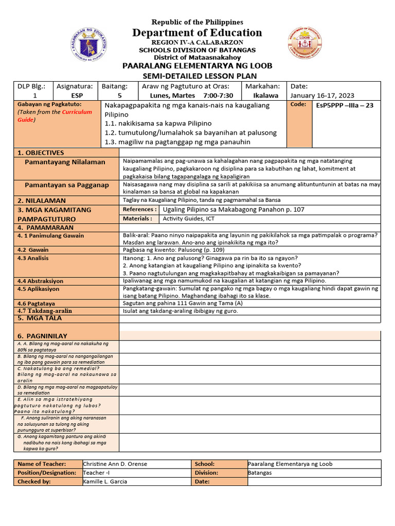 Week 8 Quarter 2 | PDF