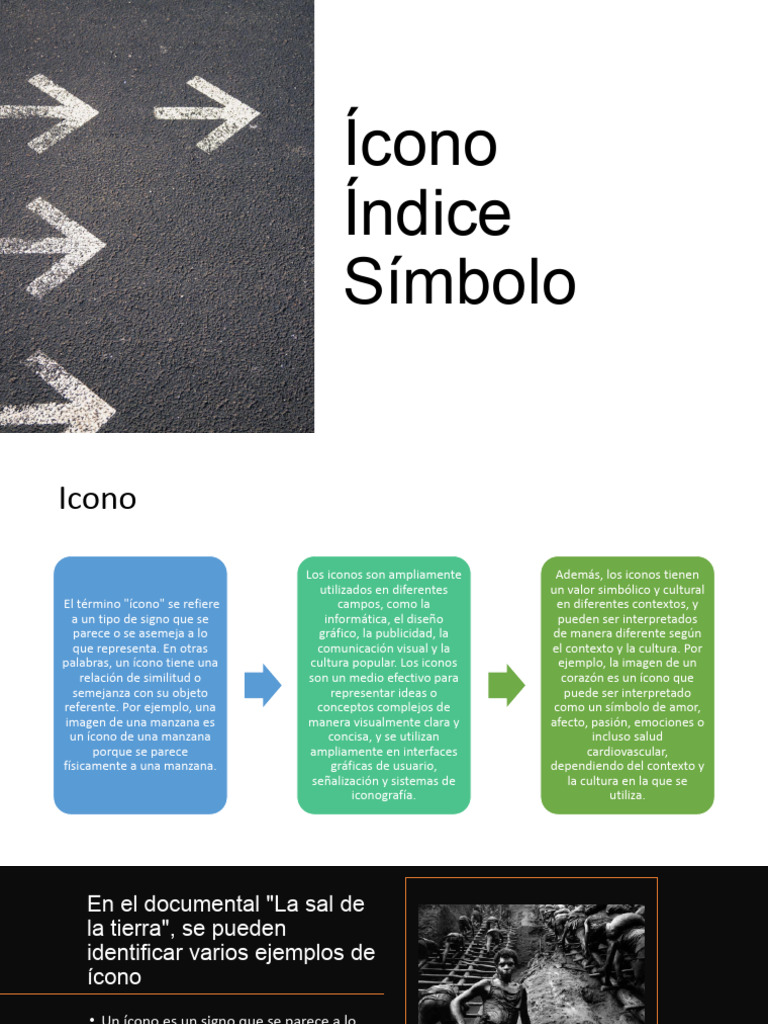 Icono, Indice y Simbolo.pptx | PDF | Los símbolos | Comunicación