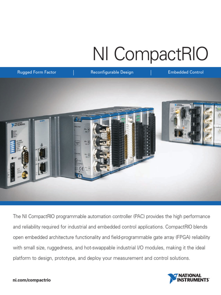 Crio Flyer | PDF | Field Programmable Gate Array | Computer Engineering