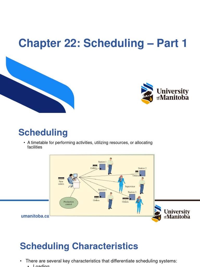 Ch. 22 - Scheduling - Part 1 - Skeleton | Download Free PDF | Computing ...