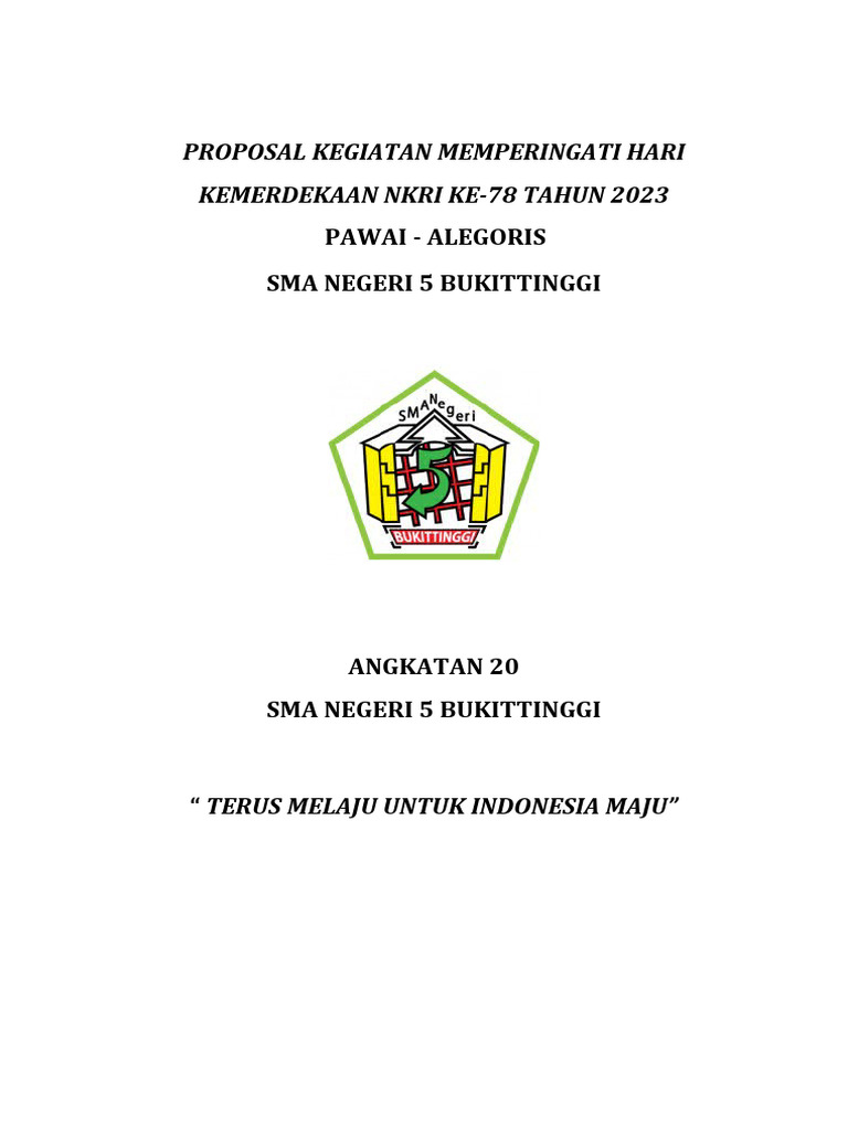 Proposal 17 Agustus | PDF