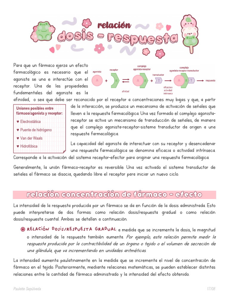 C3 - Dosis Respuesta - 17 08 22 | PDF | Farmacología | Toxicidad