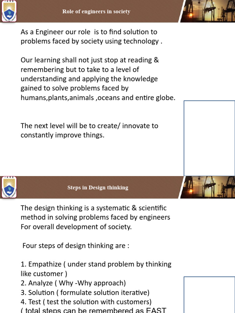Design Thinking - Innovation A Success Story Behind Train - 18 | PDF ...