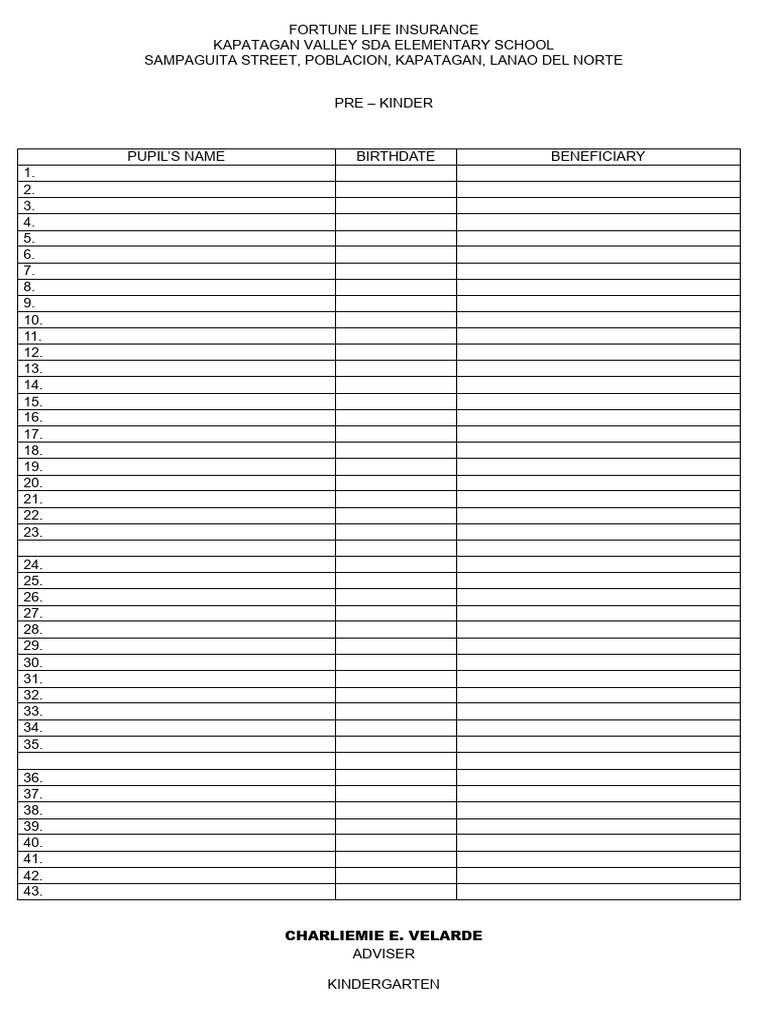 Fortune Life Insurance | PDF