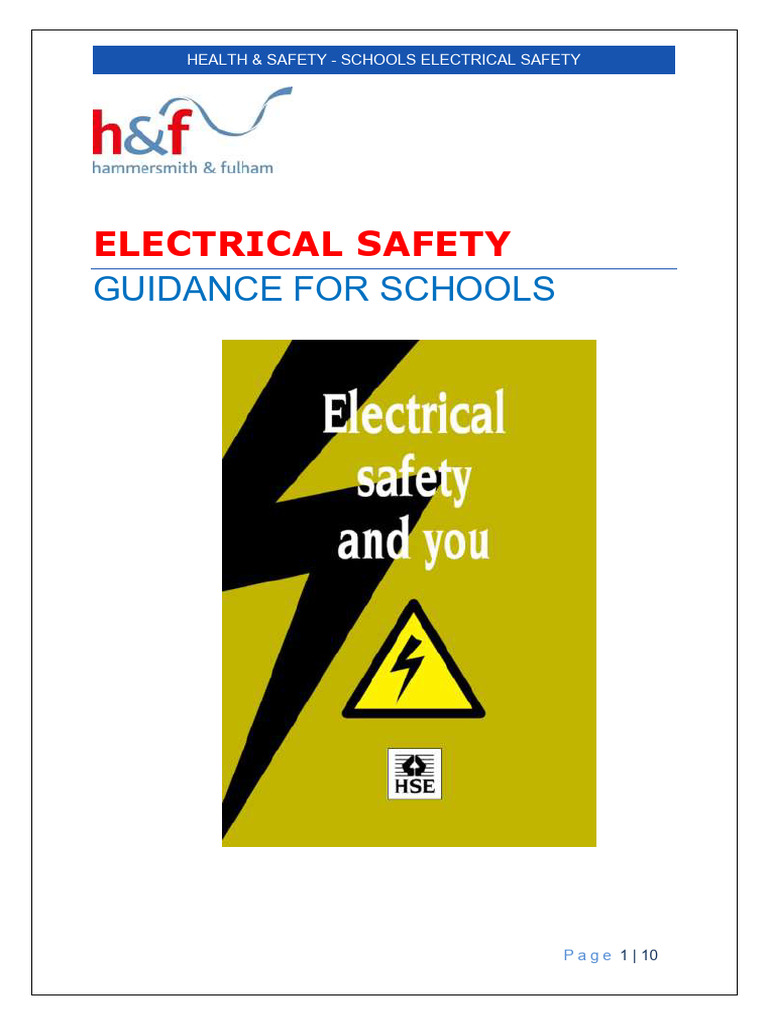 School Electrical Safety | PDF | Ac Power Plugs And Sockets ...