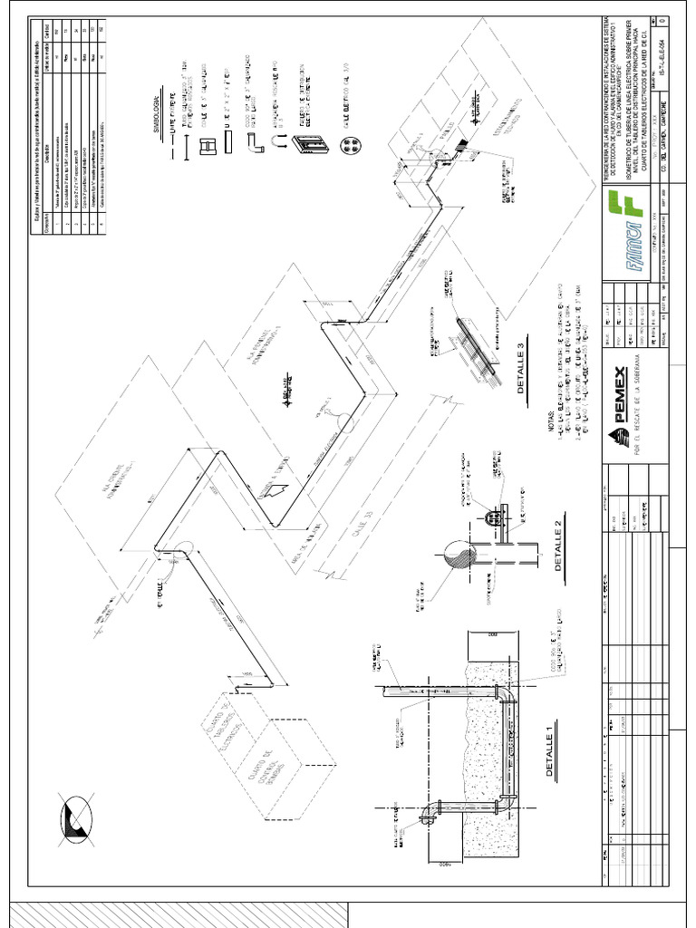 ISOMETRICO ELECTRICO RUTA TRANSFORMADORES PPAL A COBERTIZO BOMBAS IS-T ...