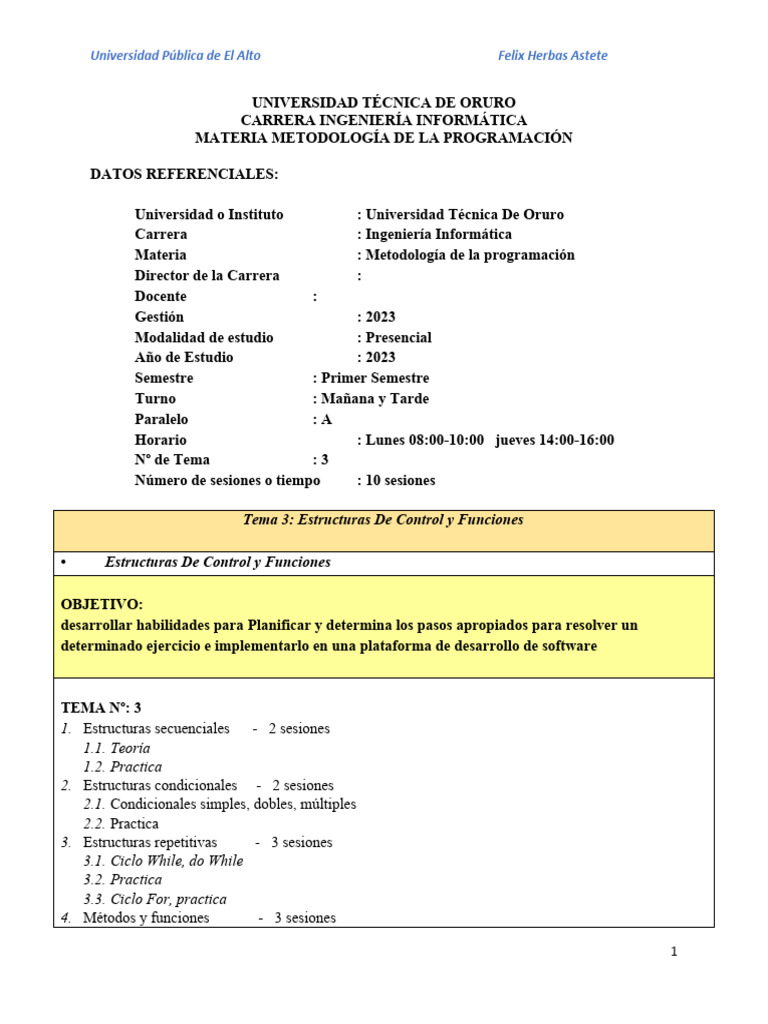 Plan de Clase | PDF | Aprendizaje | Enseñando
