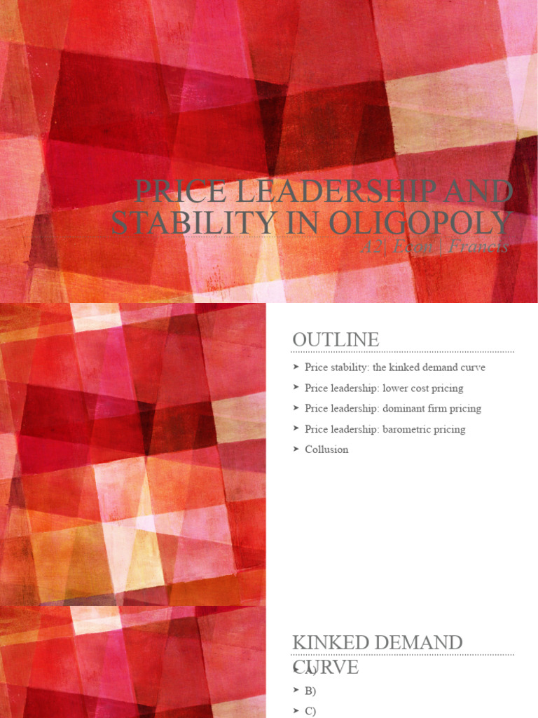 Price Leadership and Stability | PDF