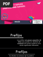 Ejercicios de Prefijos y Sufijos Con Respuestas PDF | PDF