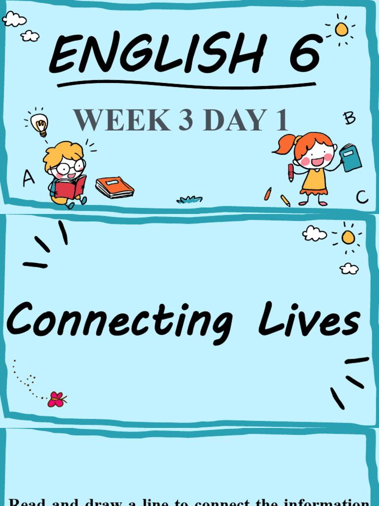 English 6 Q1 W3 | PDF | Grammatical Tense | Verb