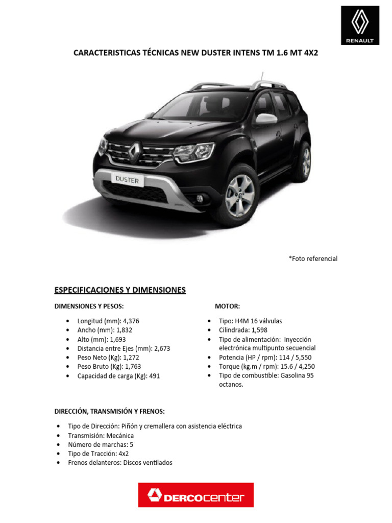 NEW DUSTER INTENS TM 1.6 MT 4X2 2024 (29) | PDF | Sistema de freno ...