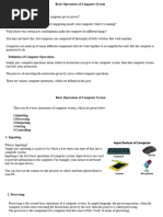 Computer Mouse Worksheet: Name: - Date | PDF | Games & Activities