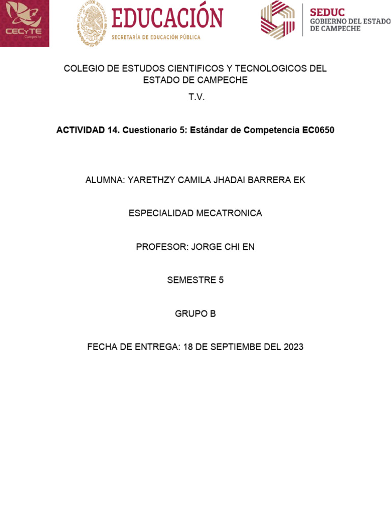 EC0650 Investigcion LISTO | PDF | Control numerico