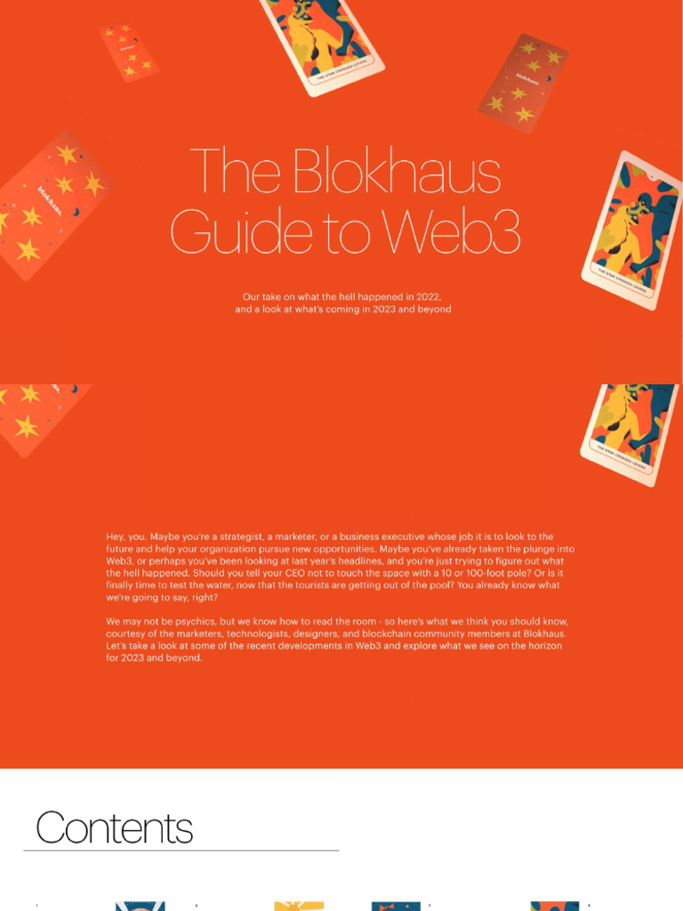 Intro To Blockchain, Web3, DeFi and More - 2023 | PDF