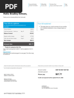 Optimum Bill | PDF | Credit Card | Fee