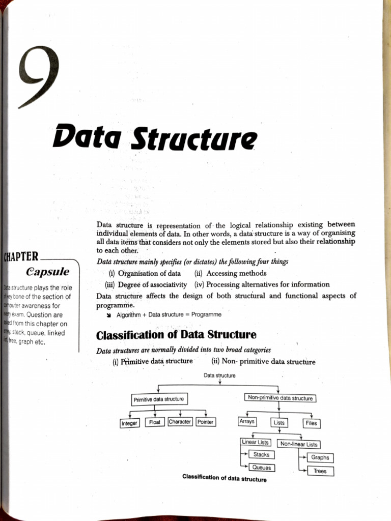 Data Structure | PDF | Computing | Computer Programming