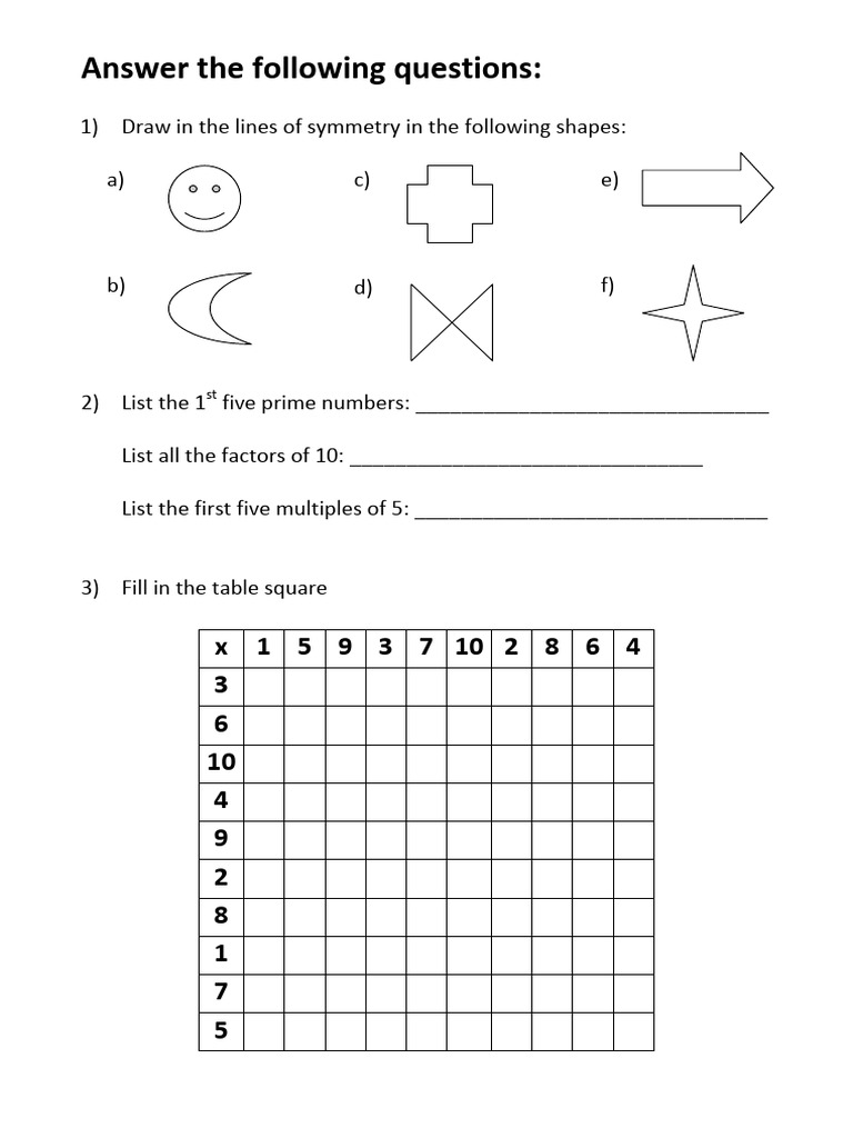 Year 5 Math | PDF