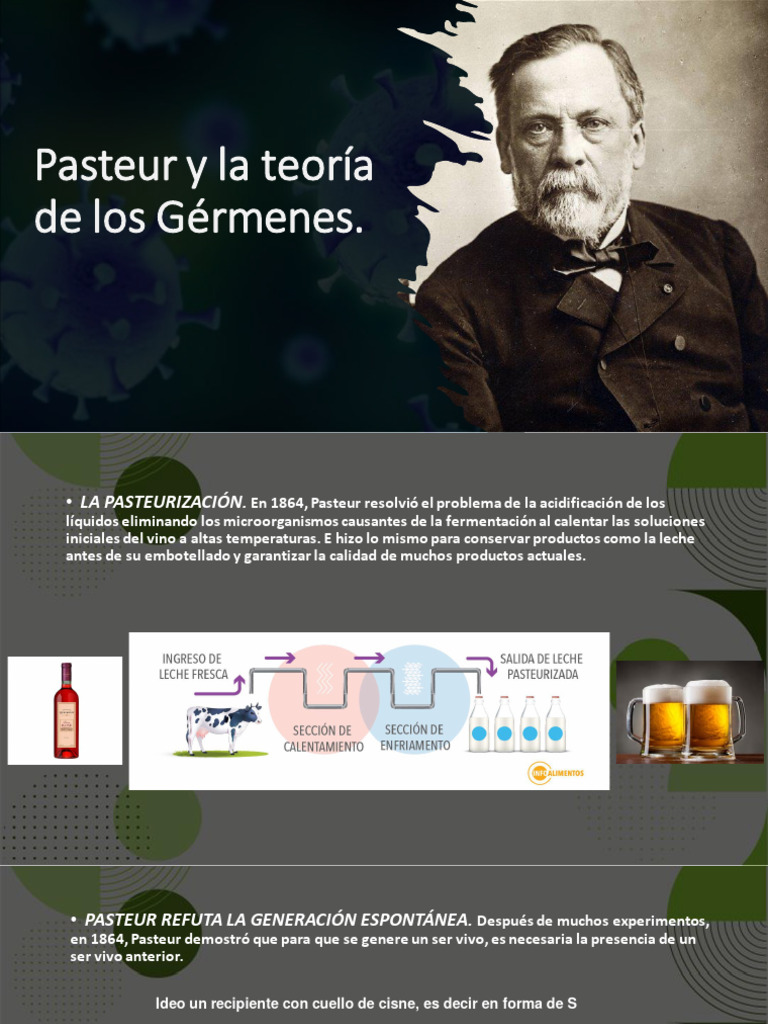 La teoría de los Germenes | PDF | Luis Pasteur | Enfermedades y trastornos