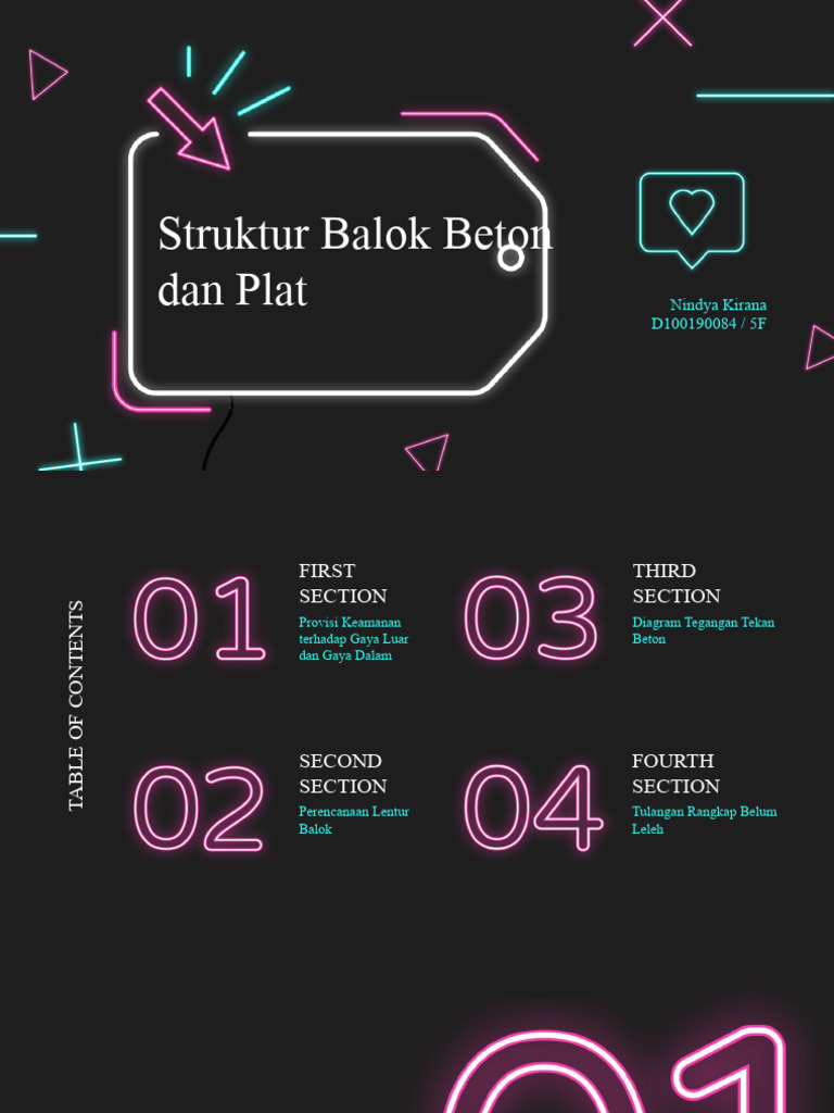 Struktur Balok Beton Dan Plat | PDF