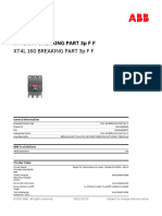 1SDA100467R1 xt5s 630 Ekip Dip Ls I in 630 4p F F | PDF | Electrical Equipment | Electricity