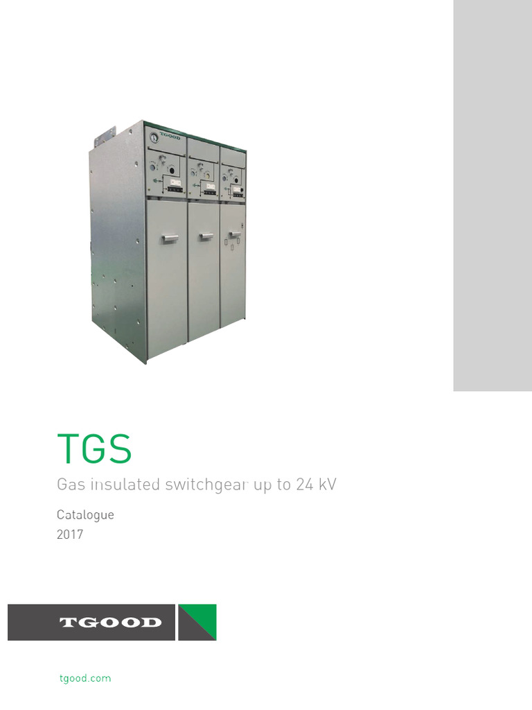 TGS Gas Insulated Switchgear Overview | PDF | Fuse (Electrical ...
