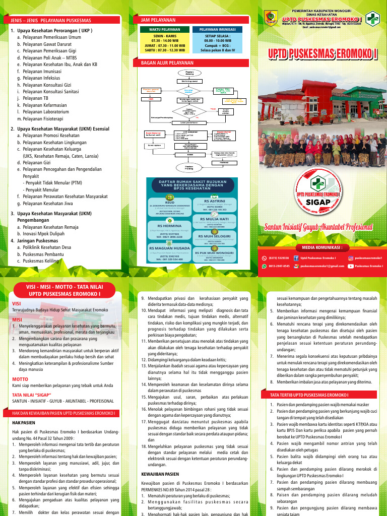 Leaflet Puskesmas Eromoko 1 Pdf