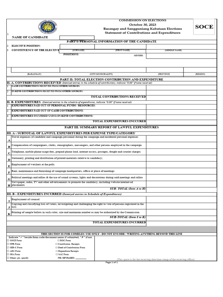 PDF To PDF | Download Free PDF | Expense | Elections