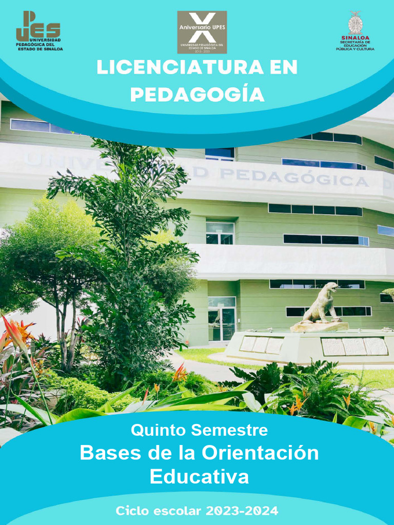 Bases De La Orientación Educativa Pdf Psicoterapia Plan De Estudios