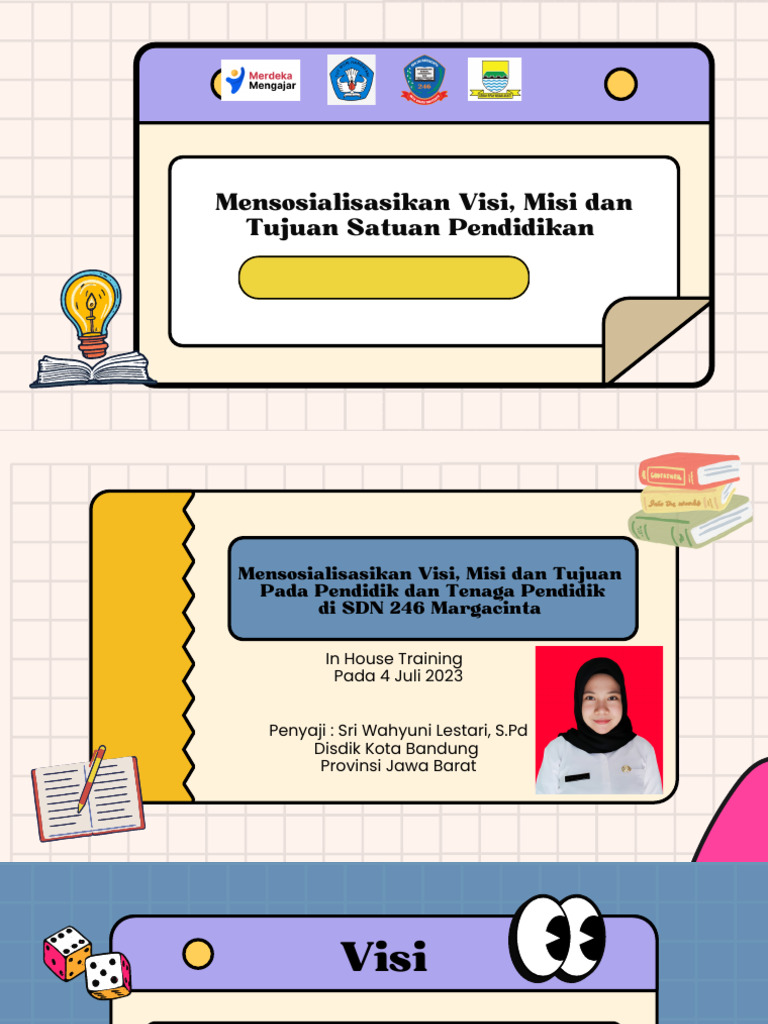 Visi Misi SDN 246 Margacinta | PDF | Karier & Perkembangan
