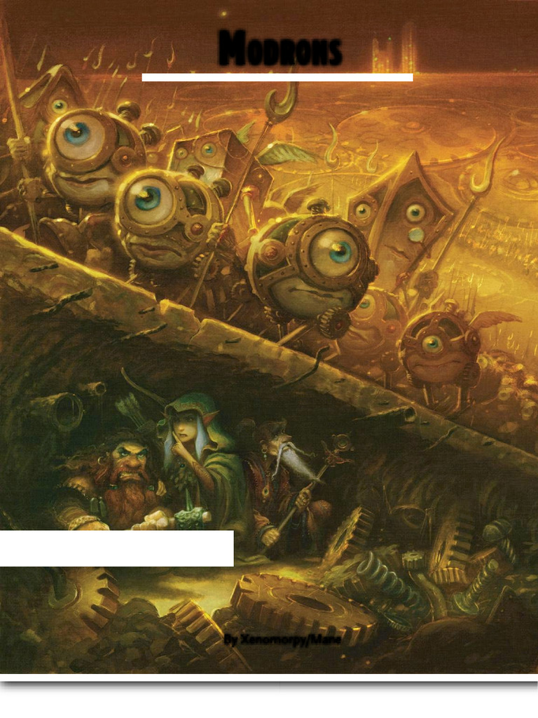 Modron Player Guide | PDF | Hierarchy