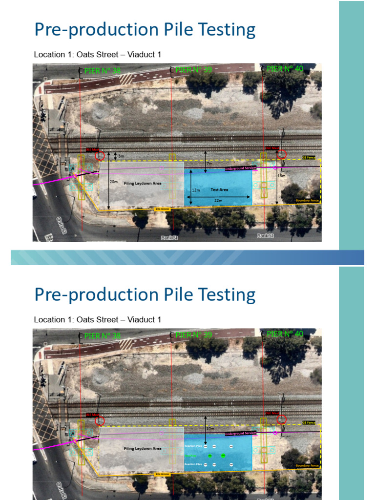 Presentation Slides - Test Piling - ET - Read-Only | PDF | Civil ...
