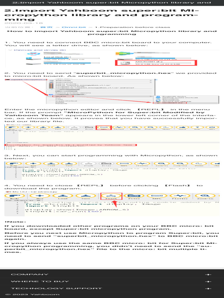Micro:bit Micropython Setup Guide | PDF