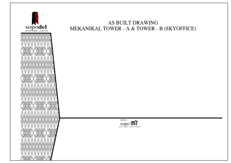 Kop As Built Drawing Slf-Model Mekanikal | PDF