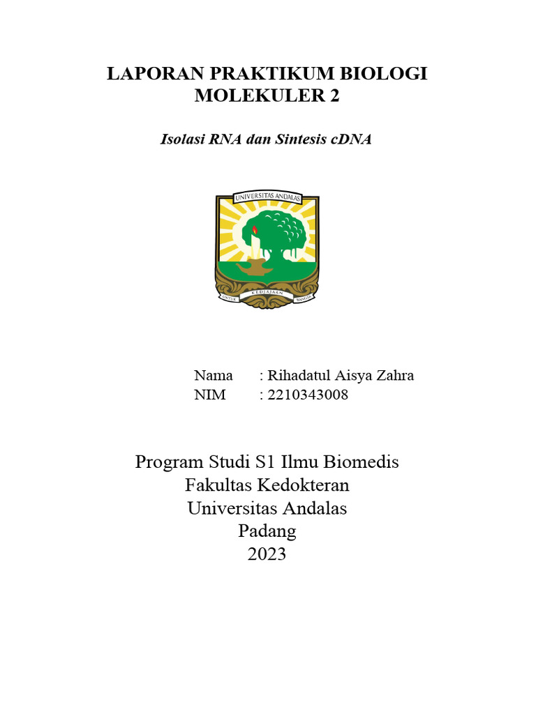 Laprak 8 Biomol 2 Aya | PDF