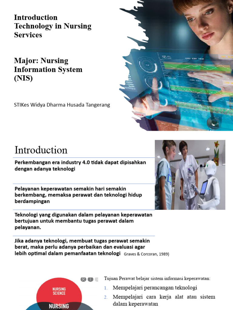 SIK 1-Introduction System Information Nursing Practice | PDF