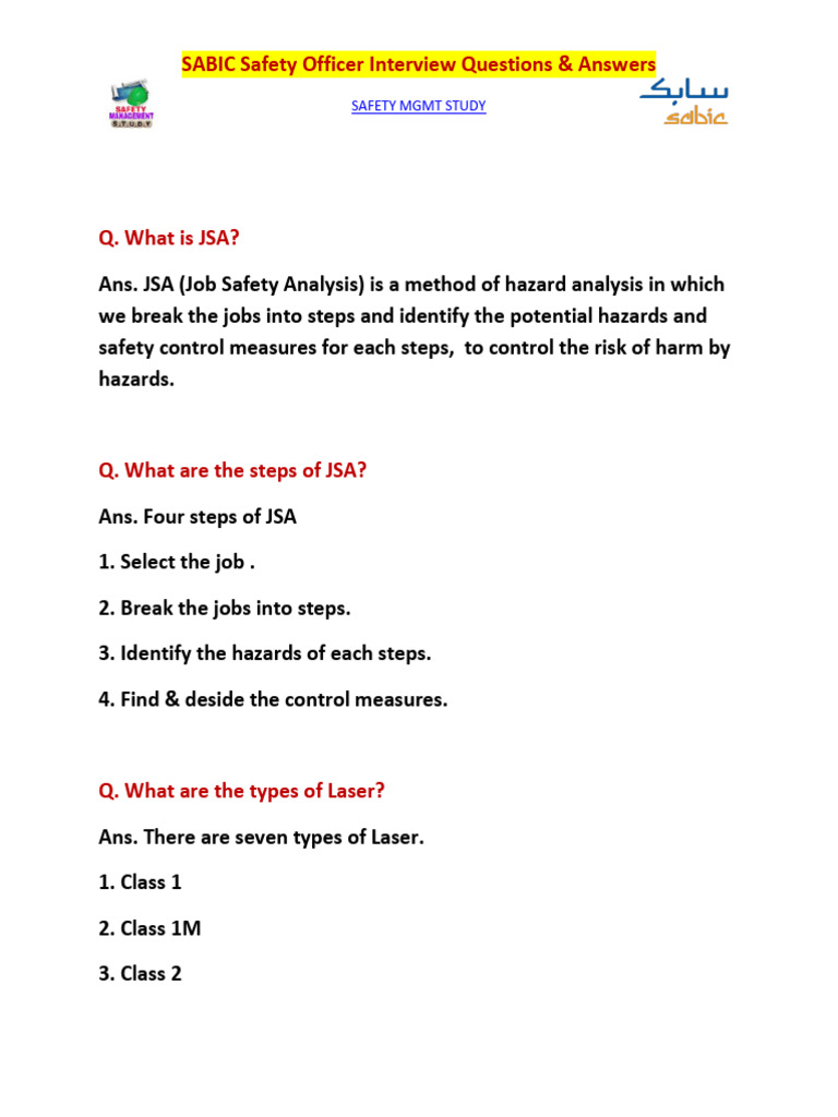Safety Notes (SABIC) | PDF | Carbon Dioxide | Radioactive Decay